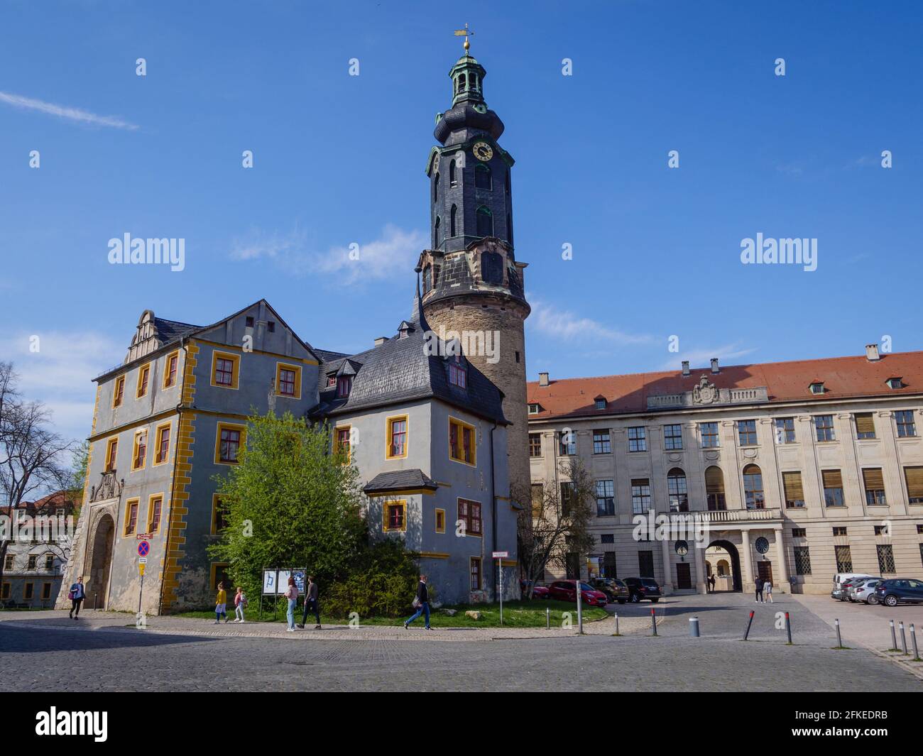 Weimar City Palace in Thuringia Stock Photo - Alamy