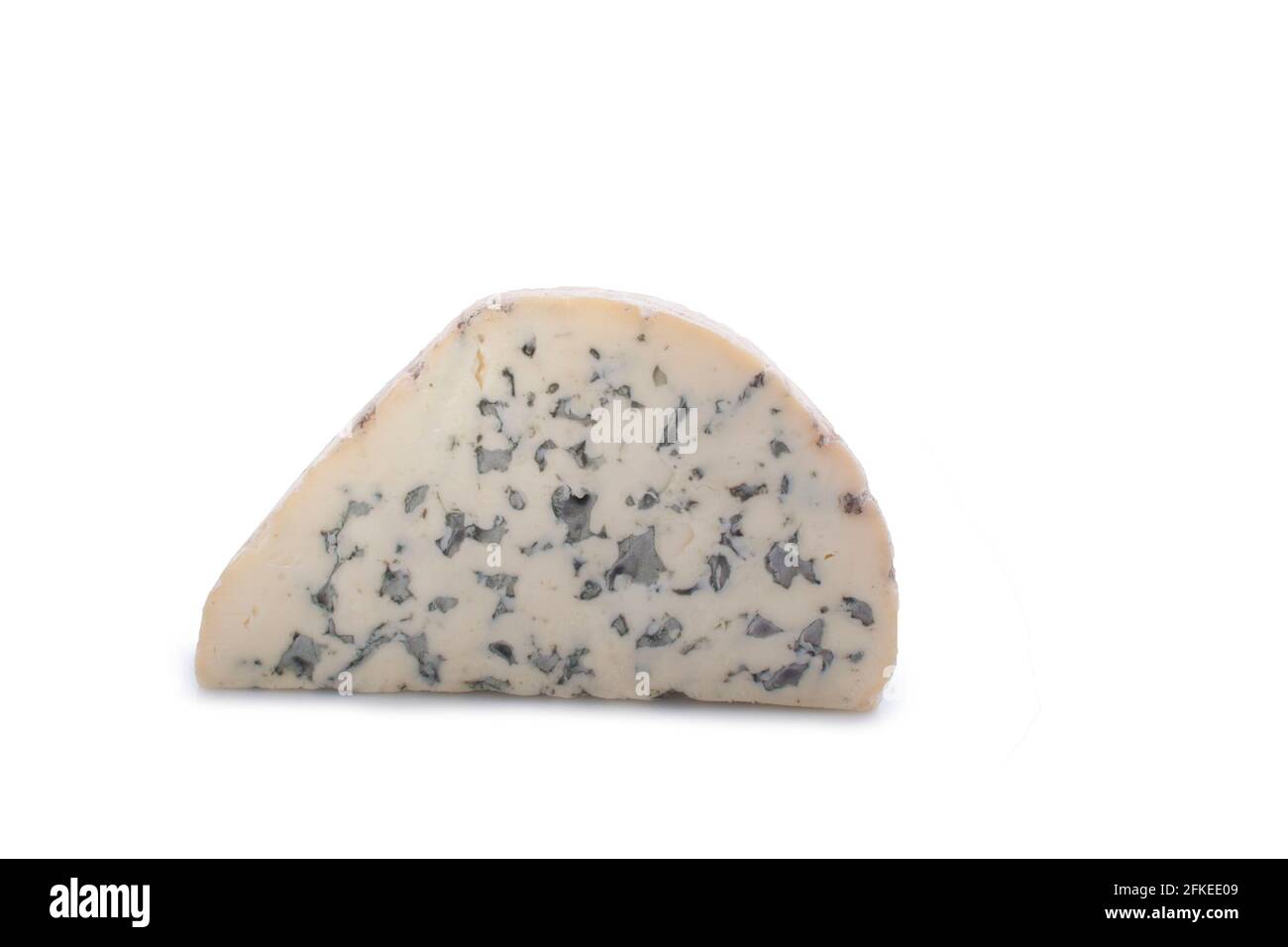 blue mould cheese isolated on a white background Stock Photo - Alamy