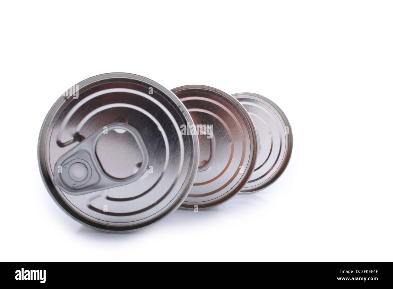 metal can isolated on a white background Stock Photo - Alamy