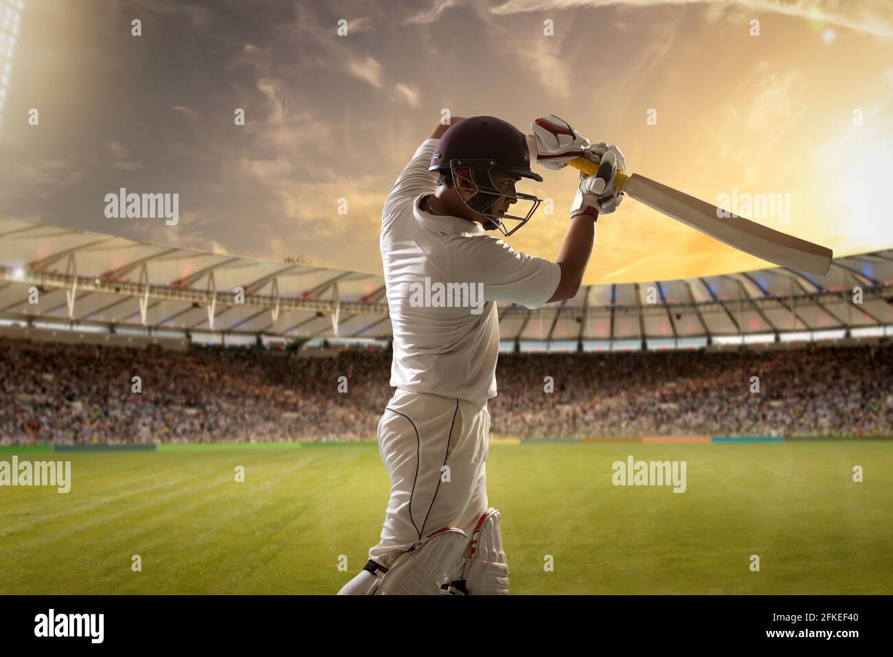 Cricketer walking hi-res stock photography and images - Alamy