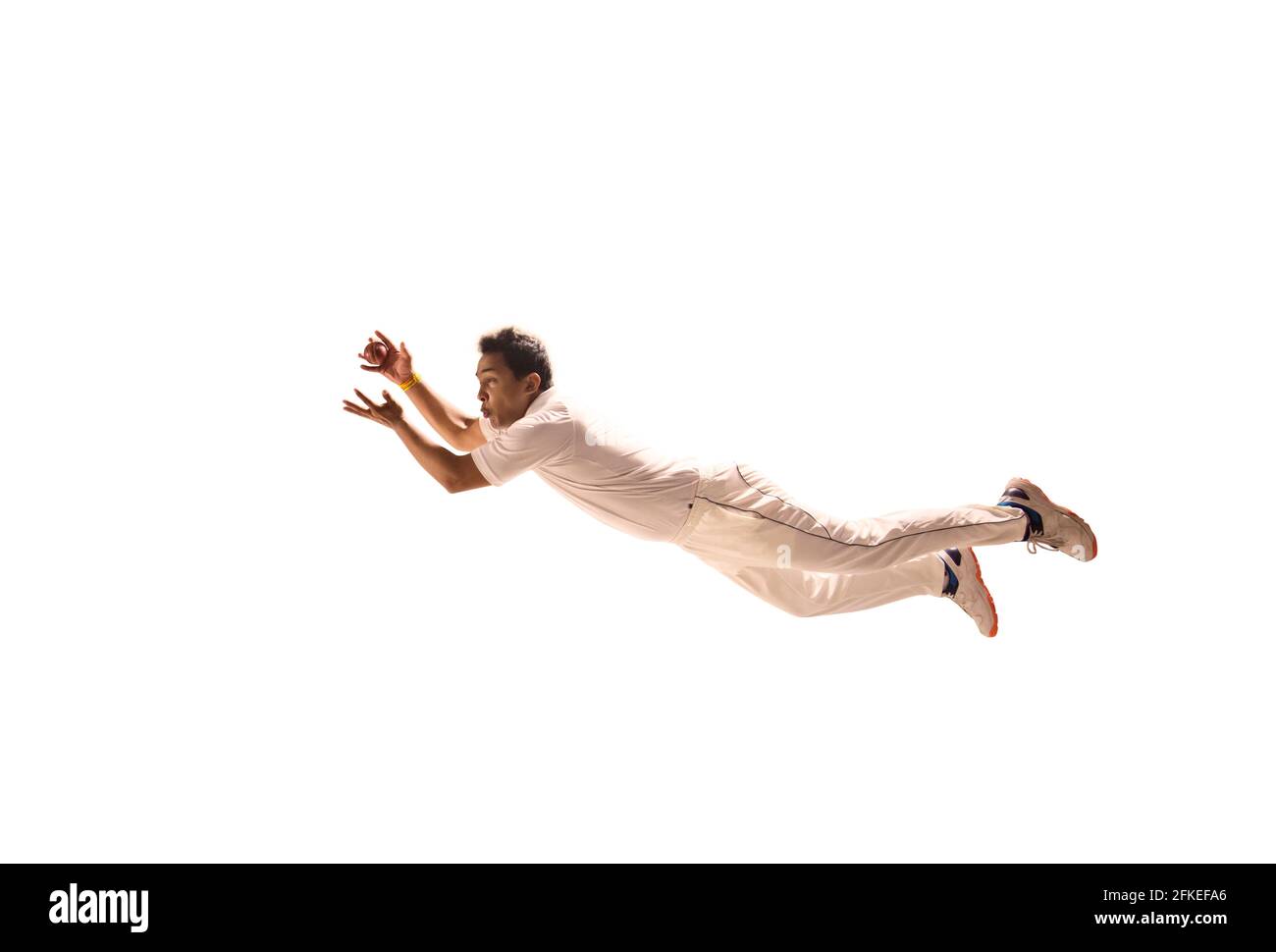 Fielder ball catch Cut Out Stock Images & Pictures - Alamy