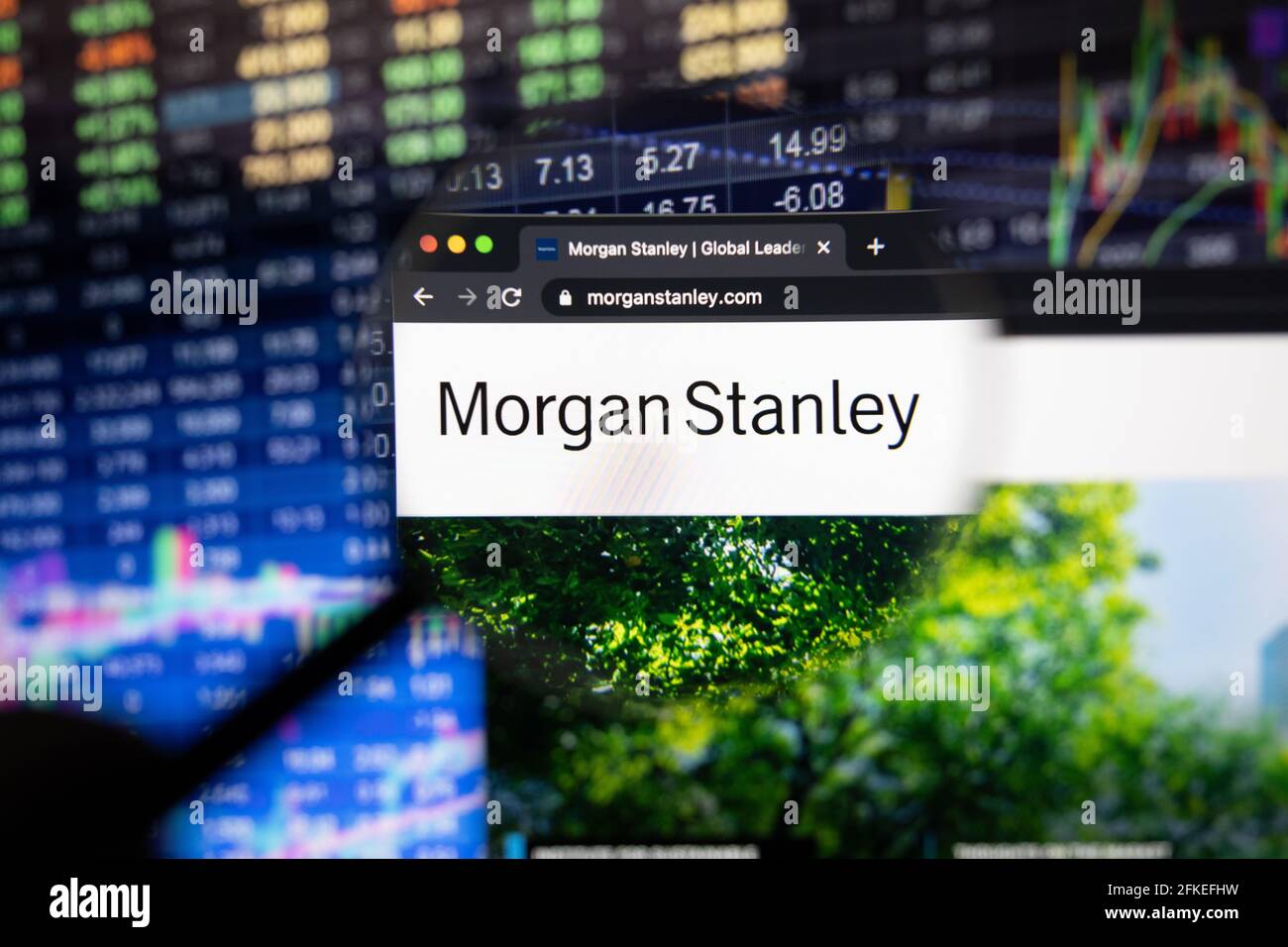 Morgan page hi-res stock photography and images - Alamy