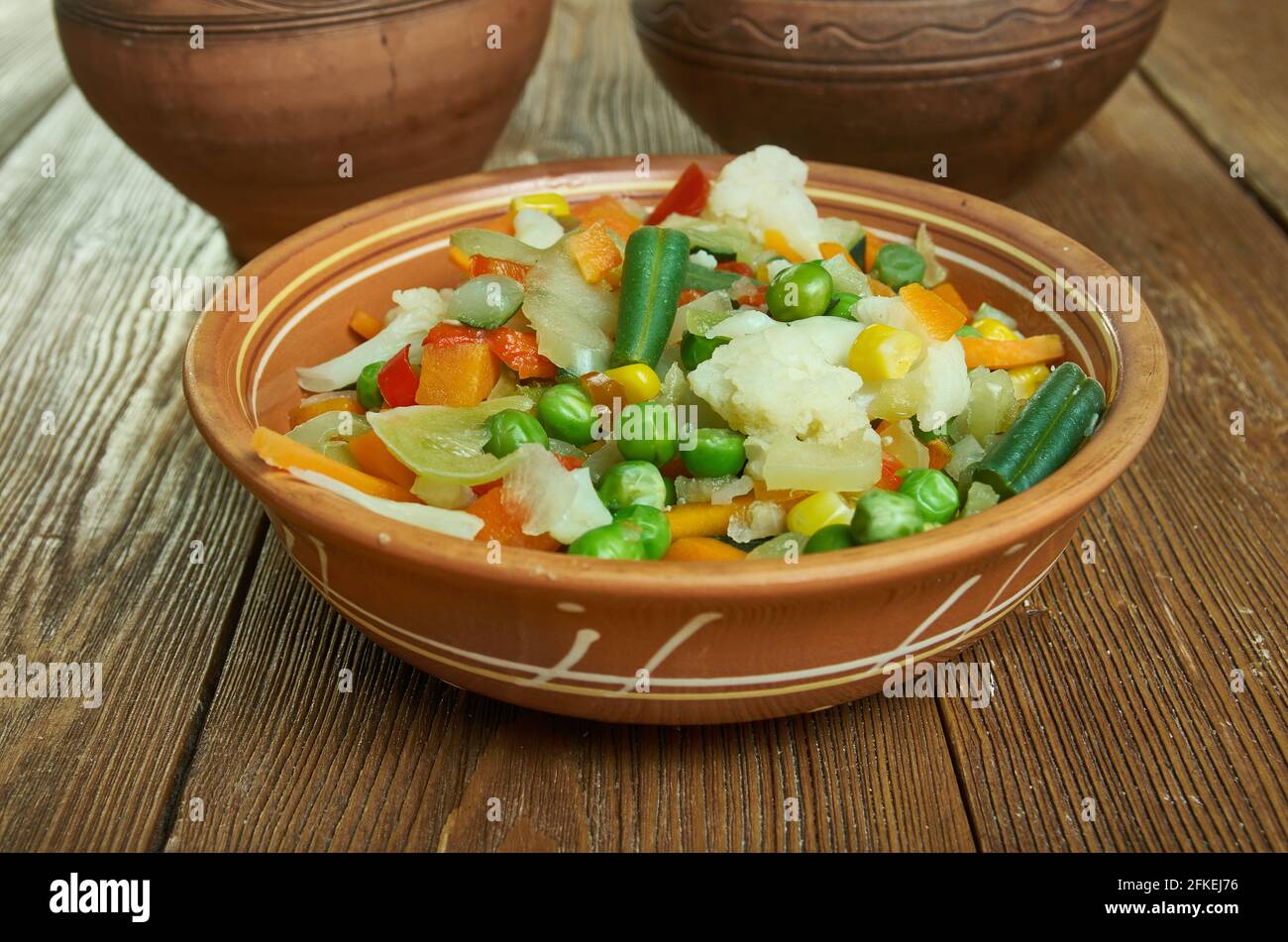 Leipziger Allerlei - regional German vegetable dish, Saxon cuisine ...