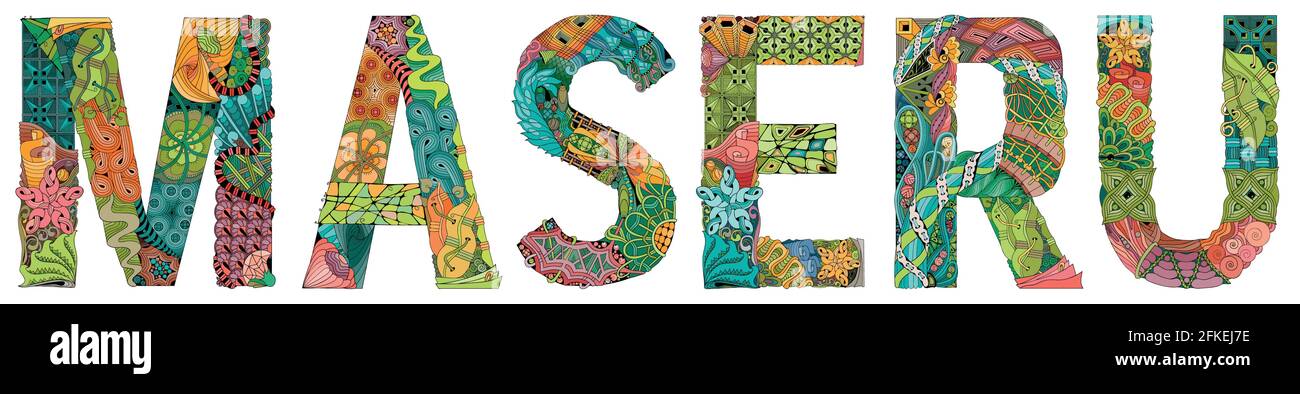 Lesotho symbol Stock Vector Images - Alamy