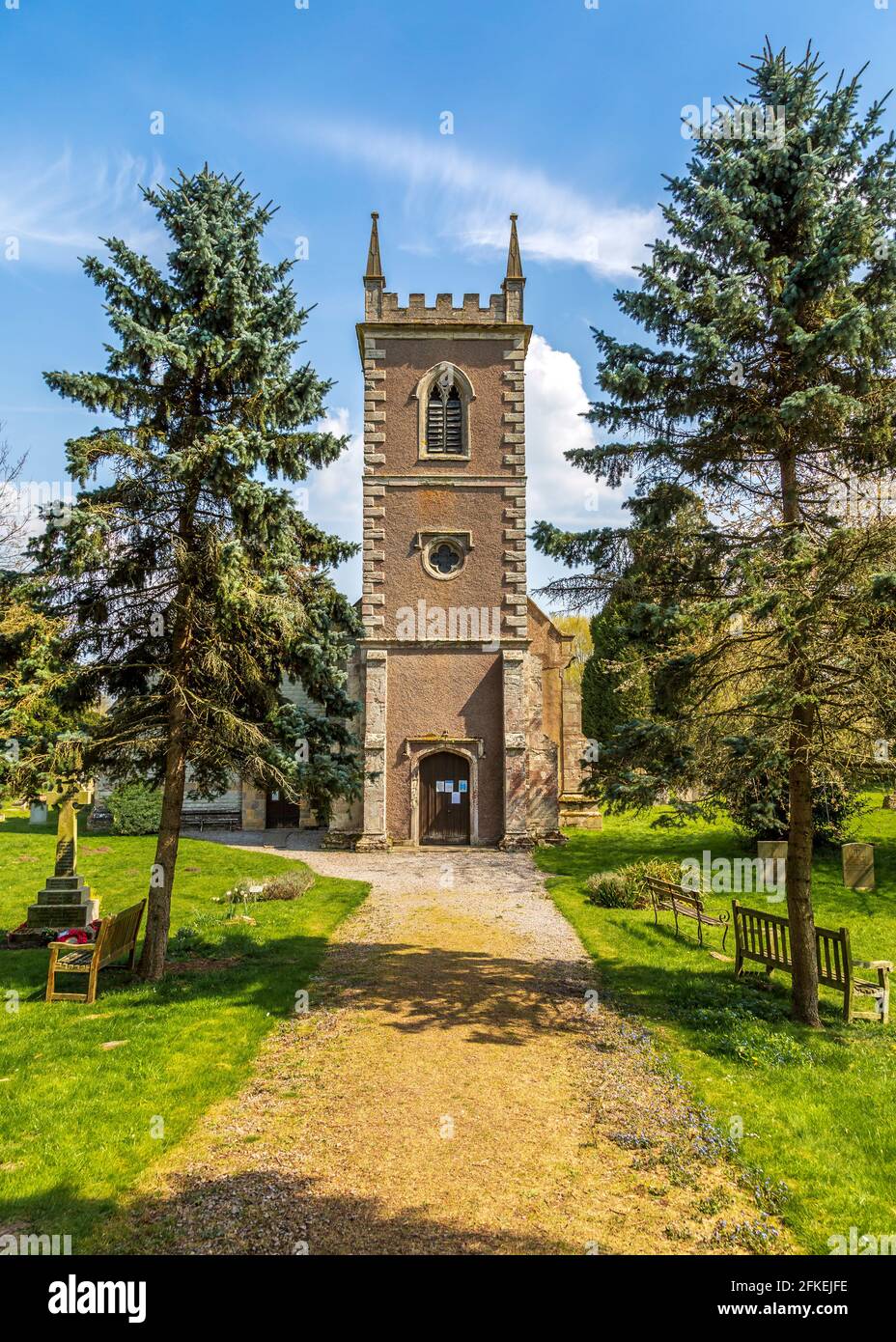 Holy Trinity Church in Arrow, Warwickshire, England Stock Photo - Alamy