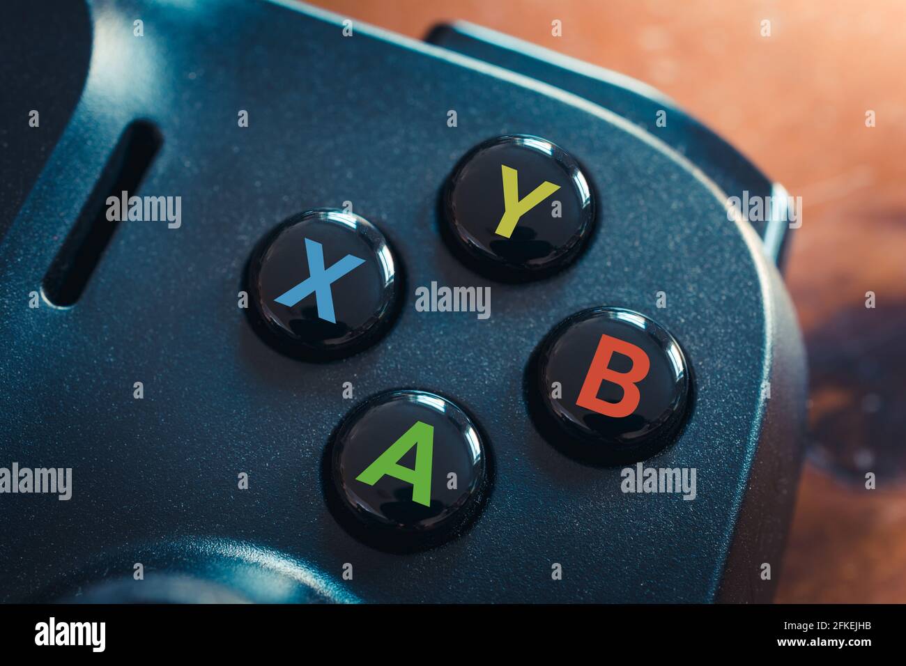 Video game controller a b hi-res stock photography and images - Alamy