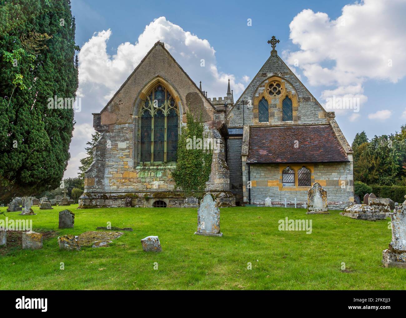 Holy Trinity Church in Arrow, Warwickshire, England Stock Photo - Alamy