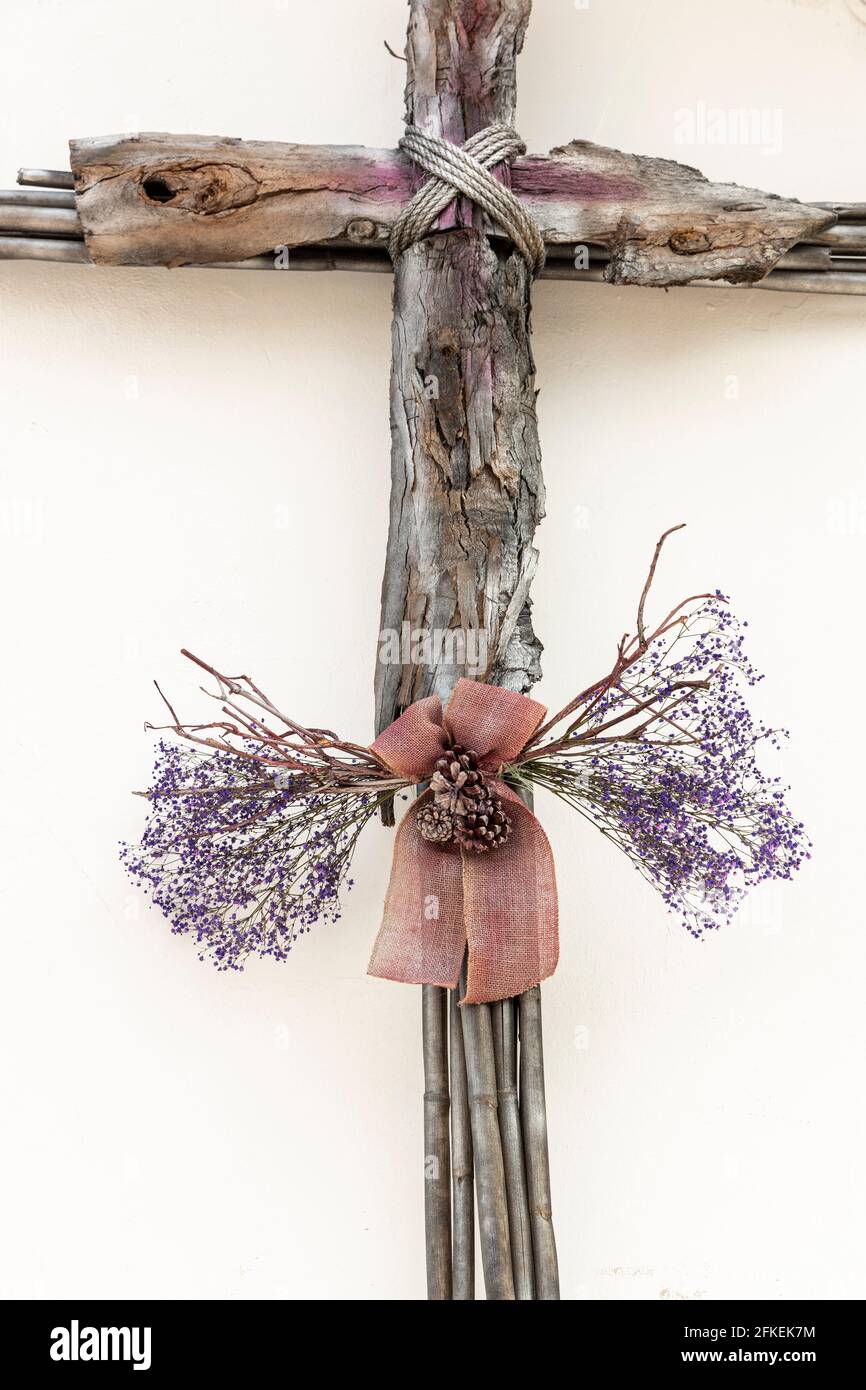 Cross Made Of Sticks