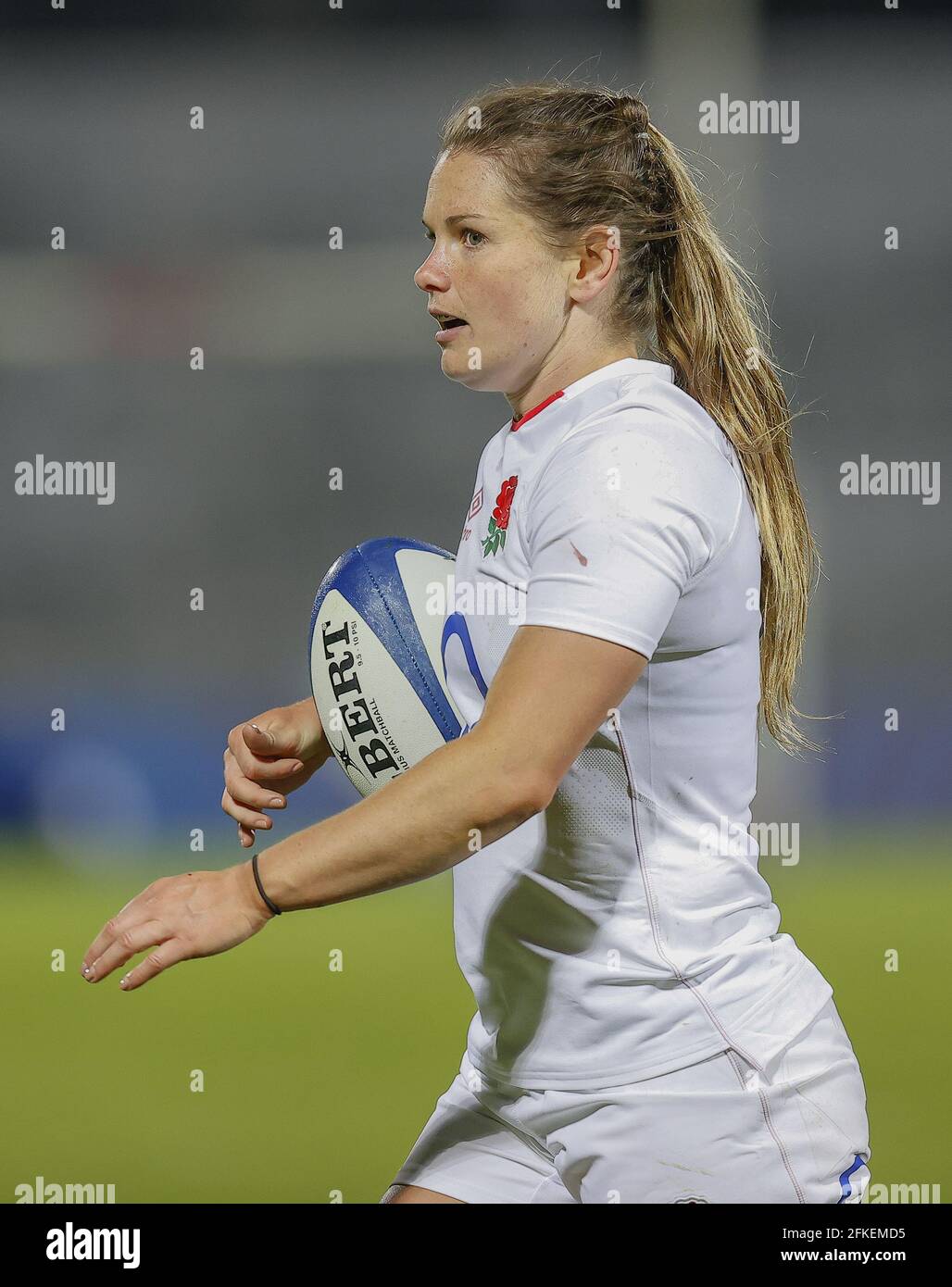 Leanne Riley of England during the Women's Rugby Union Test Match ...