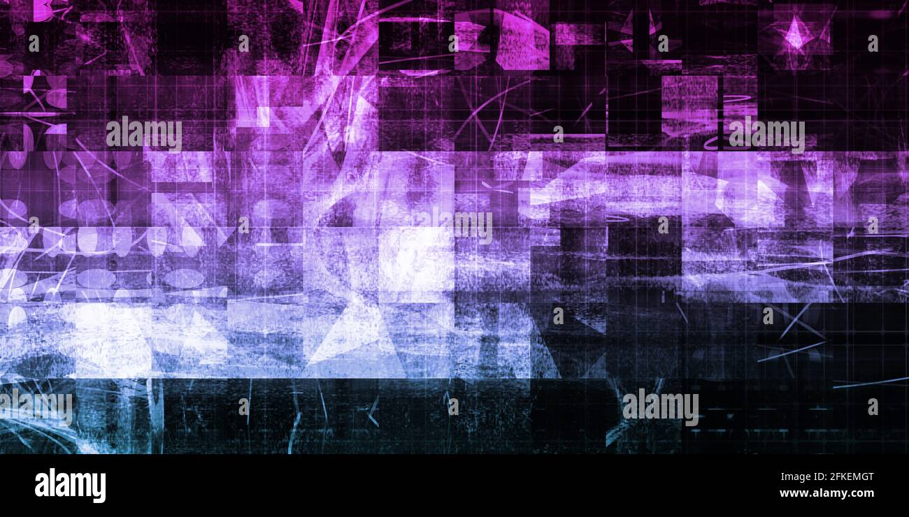 Abstract Science Background with Atomic Research Template Stock Photo ...