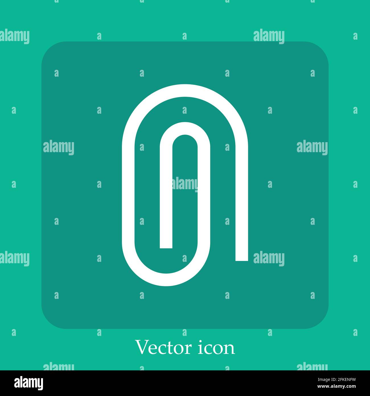 Attached document email icon Stock Vector Images - Alamy