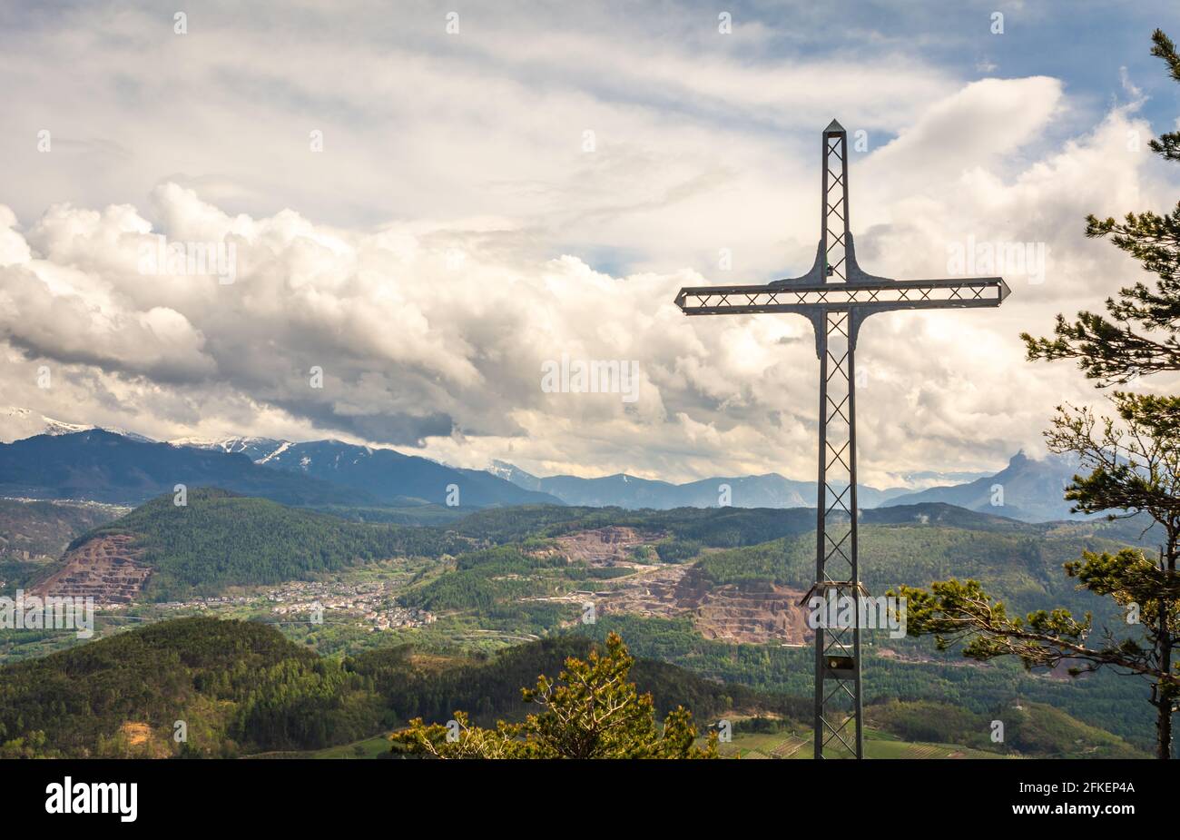 Monte corona in val di cembra hi-res stock photography and images - Alamy