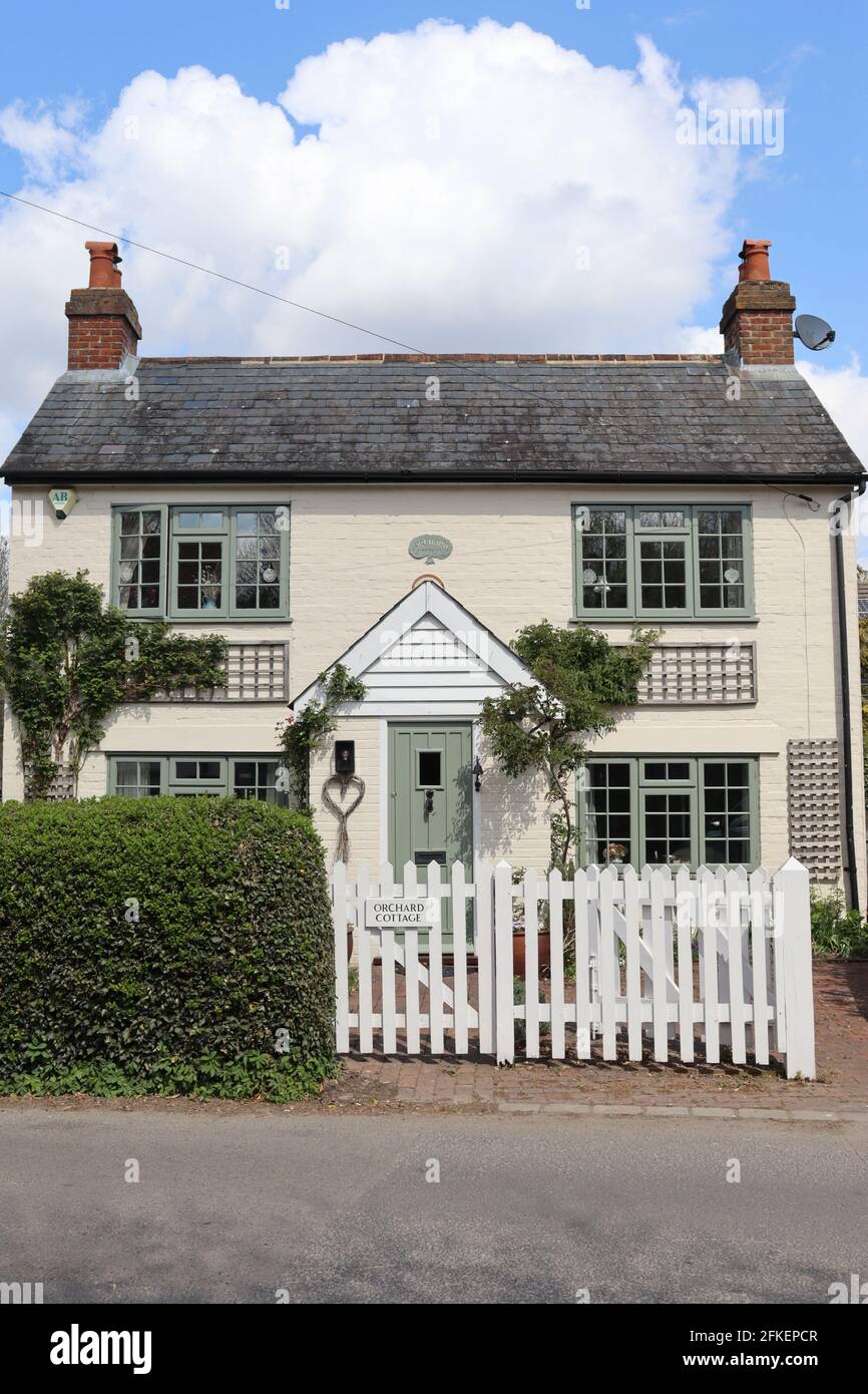 Pretty house in Shoreham Stock Photo - Alamy