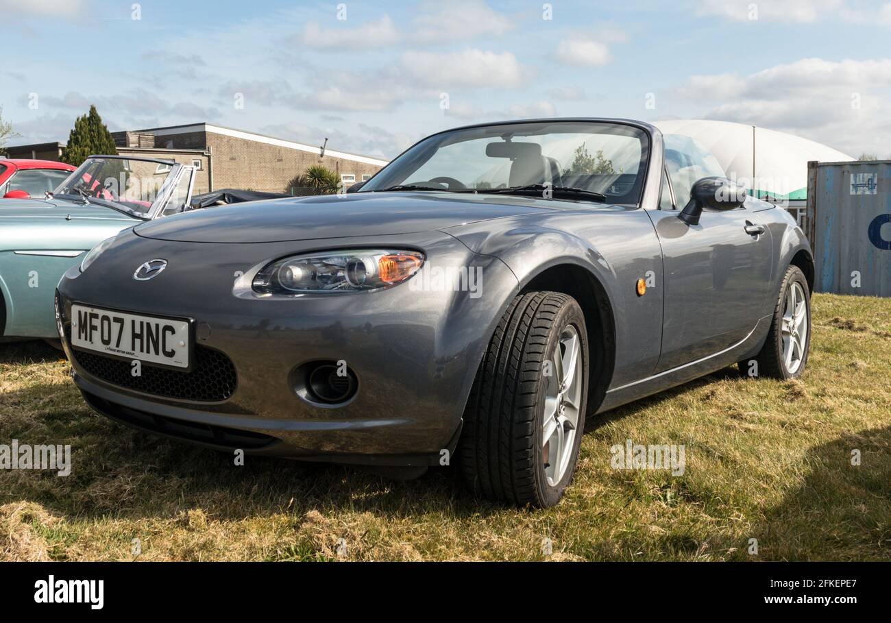 Mazda MX-5. St. George's Day Rally 2021 Stock Photo - Alamy