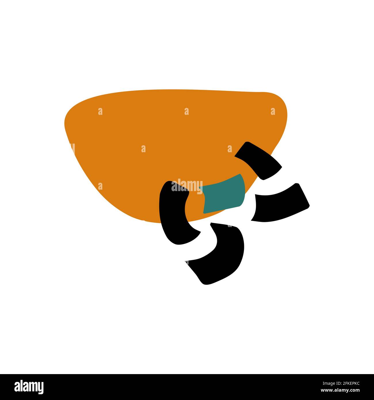 Hand drawn various shapes and doodle objects hi-res stock photography ...