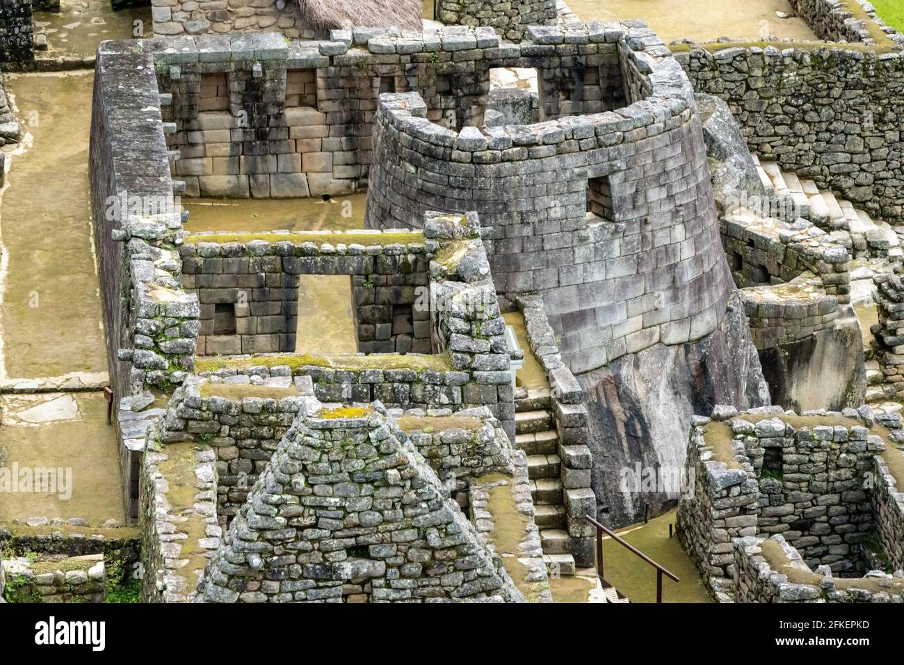 Machu Picchu in the Peruvian Andes is one of the New Seven Wonders of ...