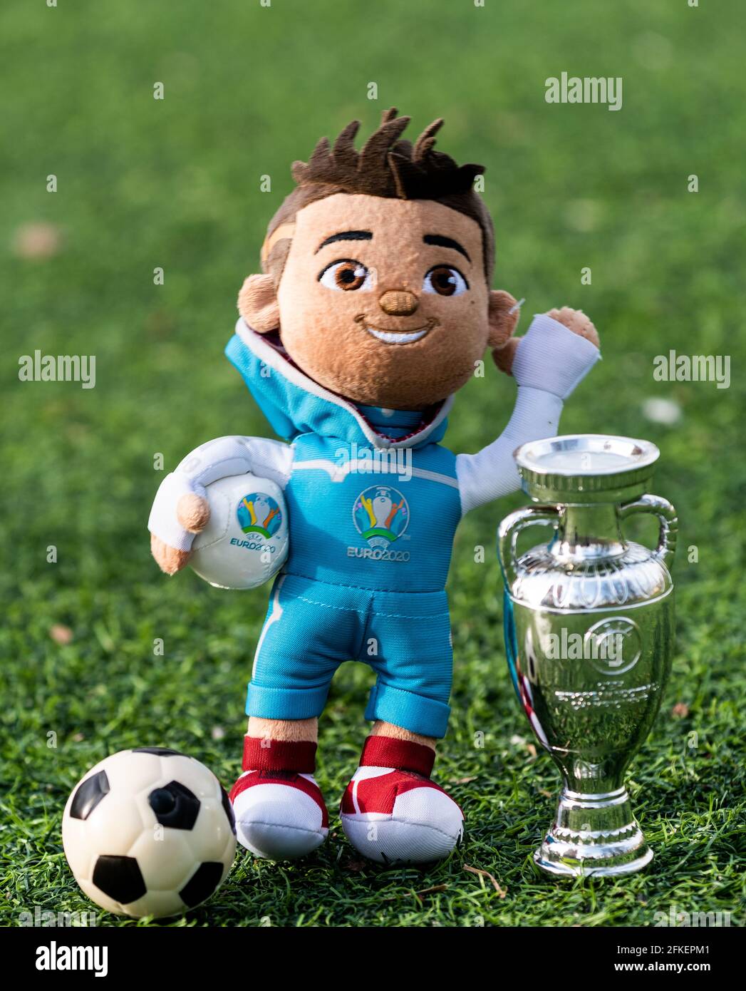 Skillzy is the mascot of euro 2020 hi-res stock photography and images ...