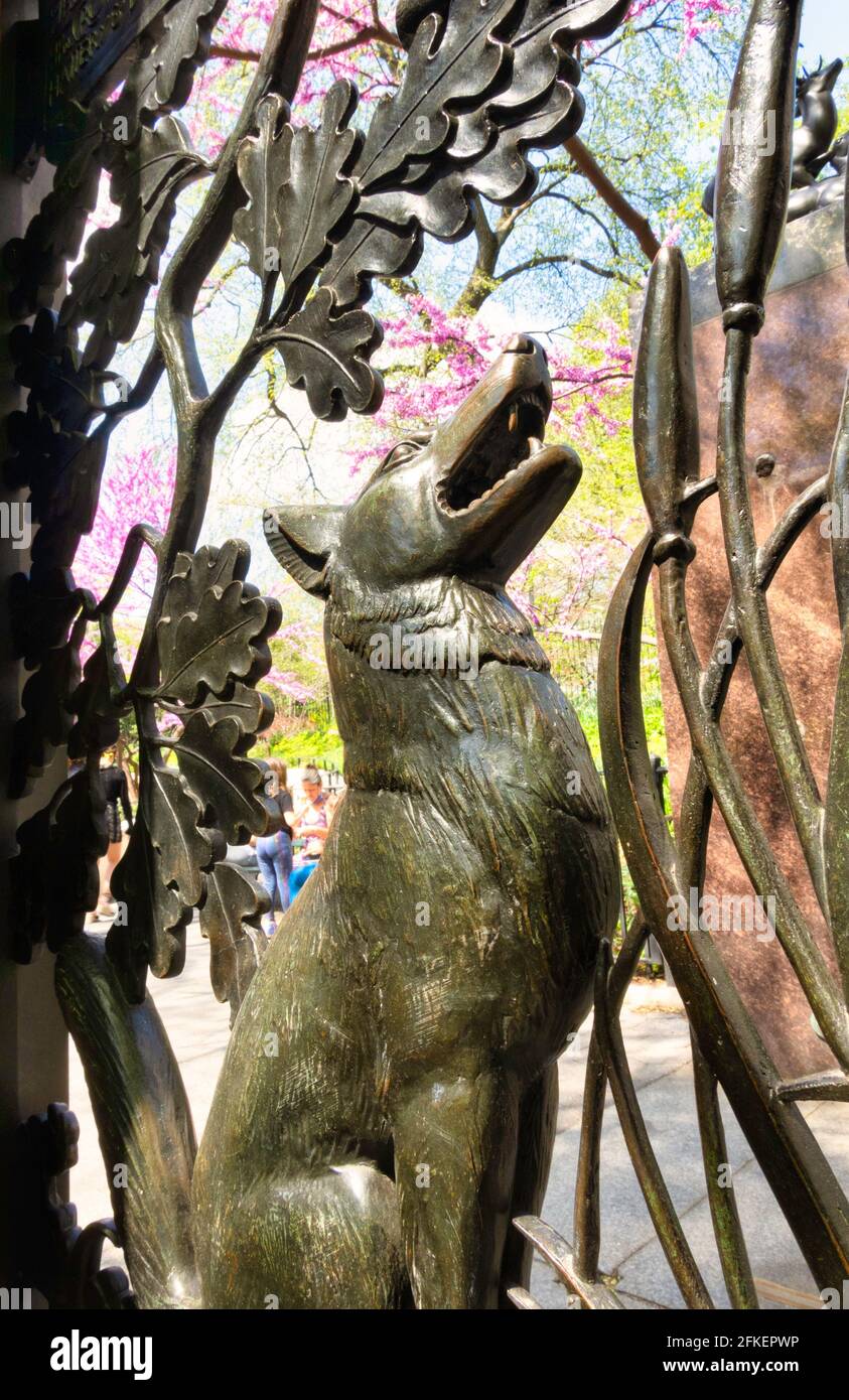 The Ancient Playground in Central Park is beautiful in springtime, New ...
