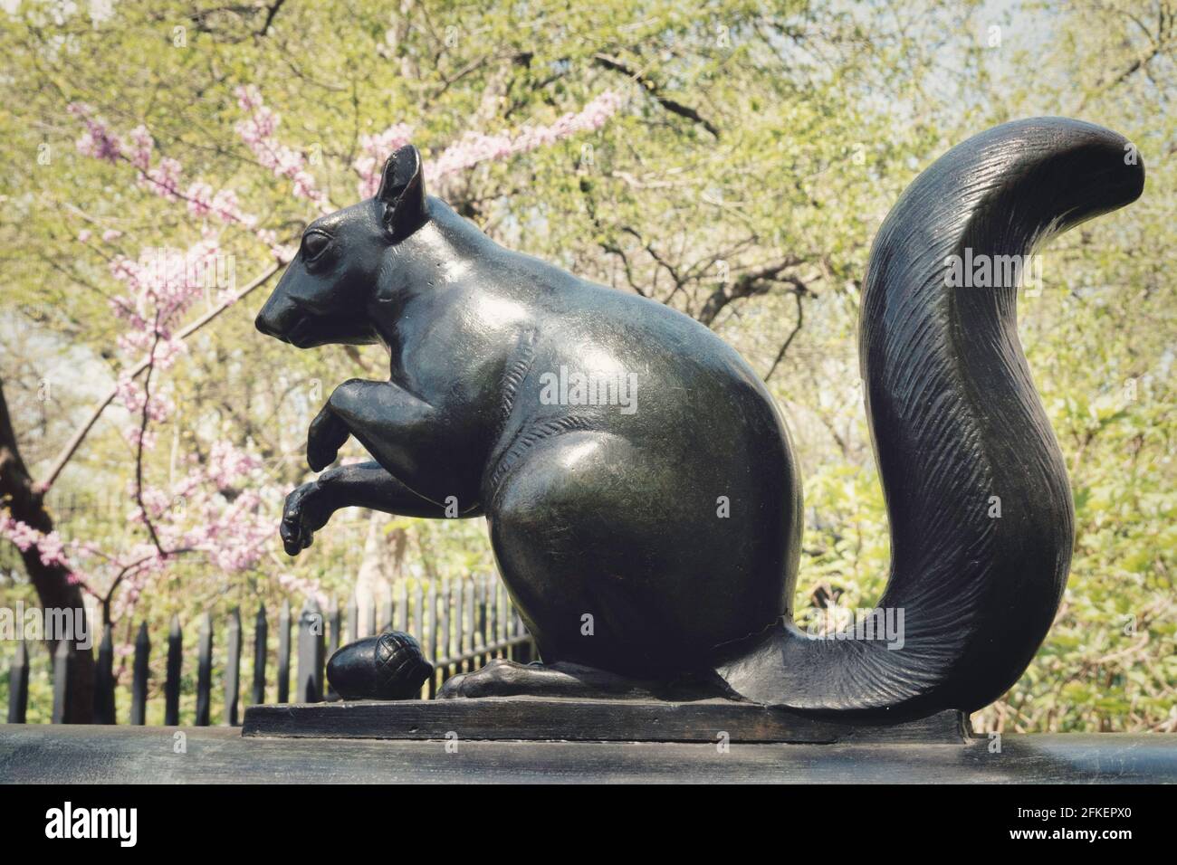 The Ancient Playground in Central Park is beautiful in springtime, New ...