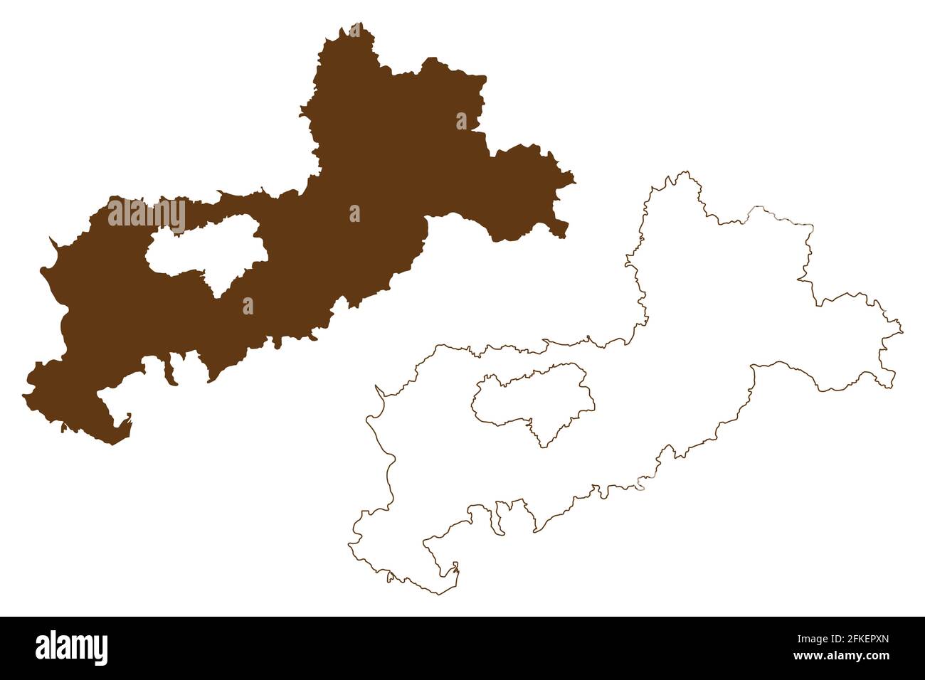 Gottingen district (Federal Republic of Germany, rural district, State ...