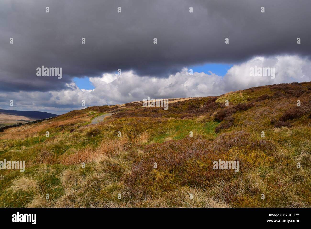 Wadsworth Moor, Walshaw, Pennines, West Yorkshire Stock Photo - Alamy