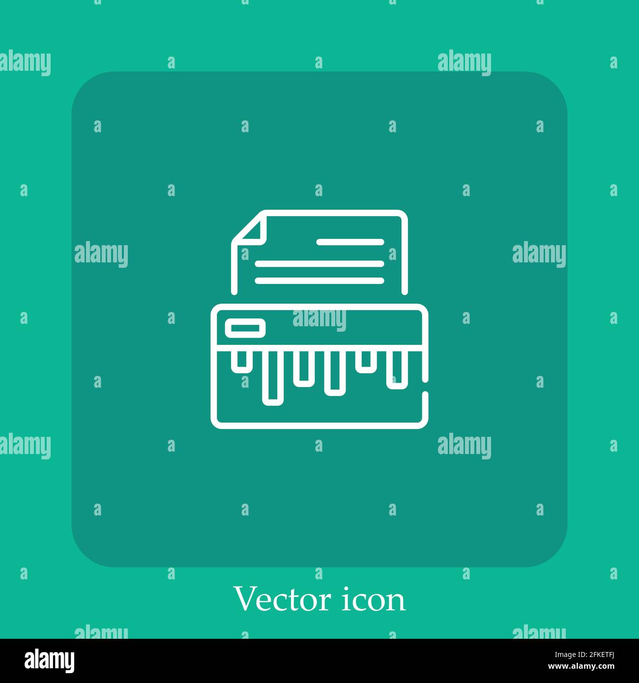 Shredder logo hi-res stock photography and images - Alamy