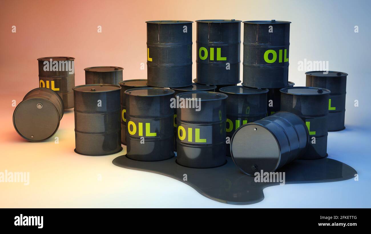 Empty oil barrel hi-res stock photography and images - Alamy