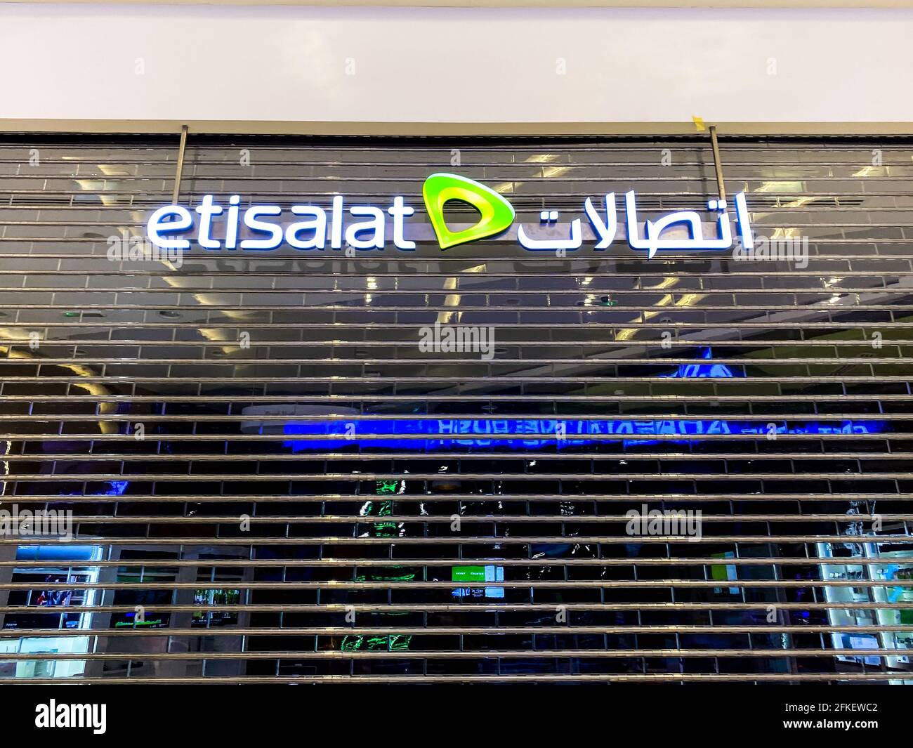 "Ras al Khaimah, RAK United Arab Emirates - 4.27.2021: Etisalat ...