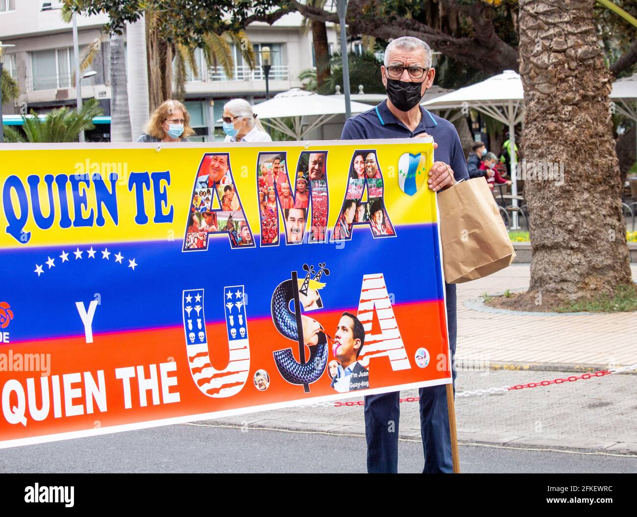 Las Palmas, Gran Canaria, Canary Islands, Spain. 1st May, 2021. Labour ...