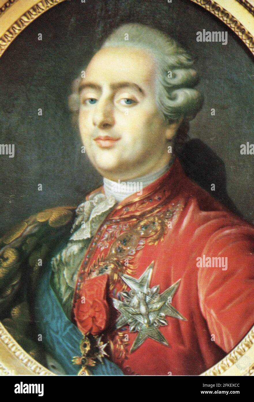 Louis XVI roi de France Stock Photo - Alamy