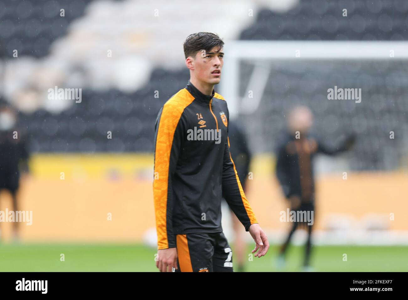 Jacob Greaves #24 of Hull City during the pre-game warmup Stock Photo ...