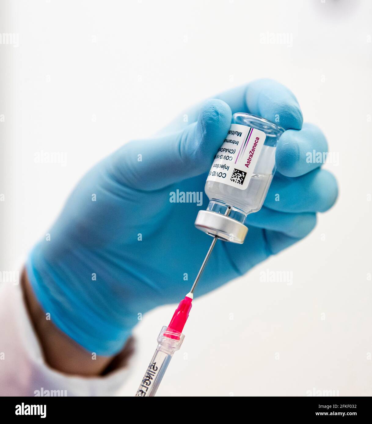 The Hague, The Netherlands. 1st May, 2021. Vaccination location at the ...