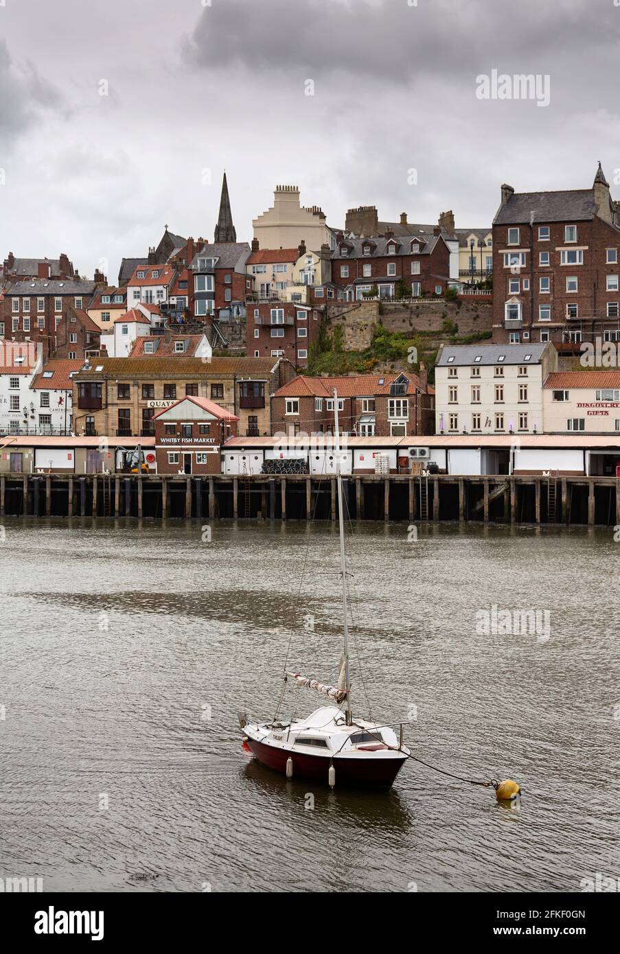 Whitby, a seaside town with quirky streets, shops, Abbey ruins, rich ...