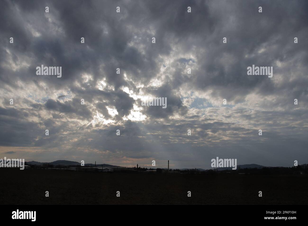 Crepuscular landscape hi-res stock photography and images - Alamy