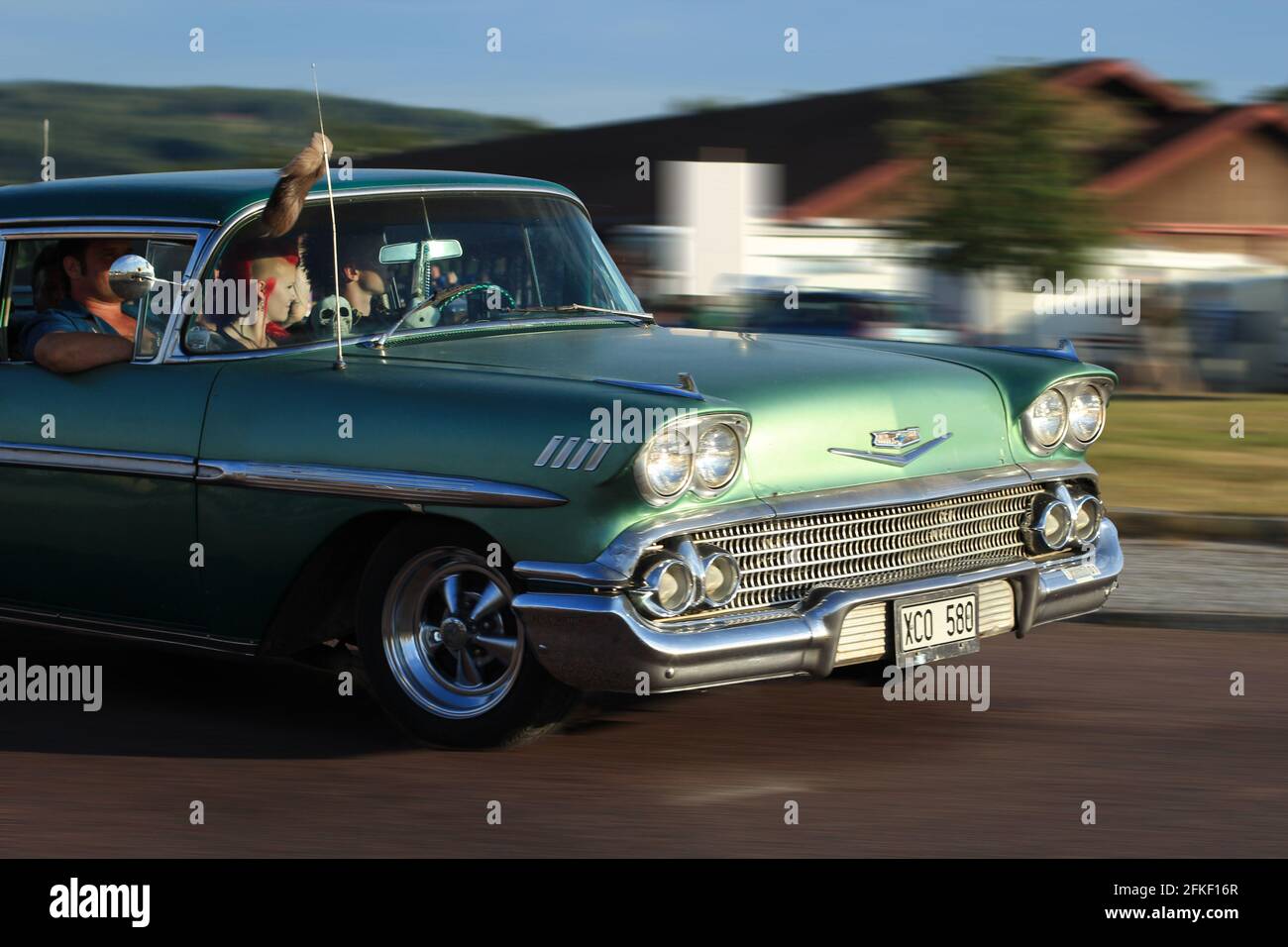 Rattvik, Sweden - July 27, 2013: Classic Car Week Rattvik - American ...