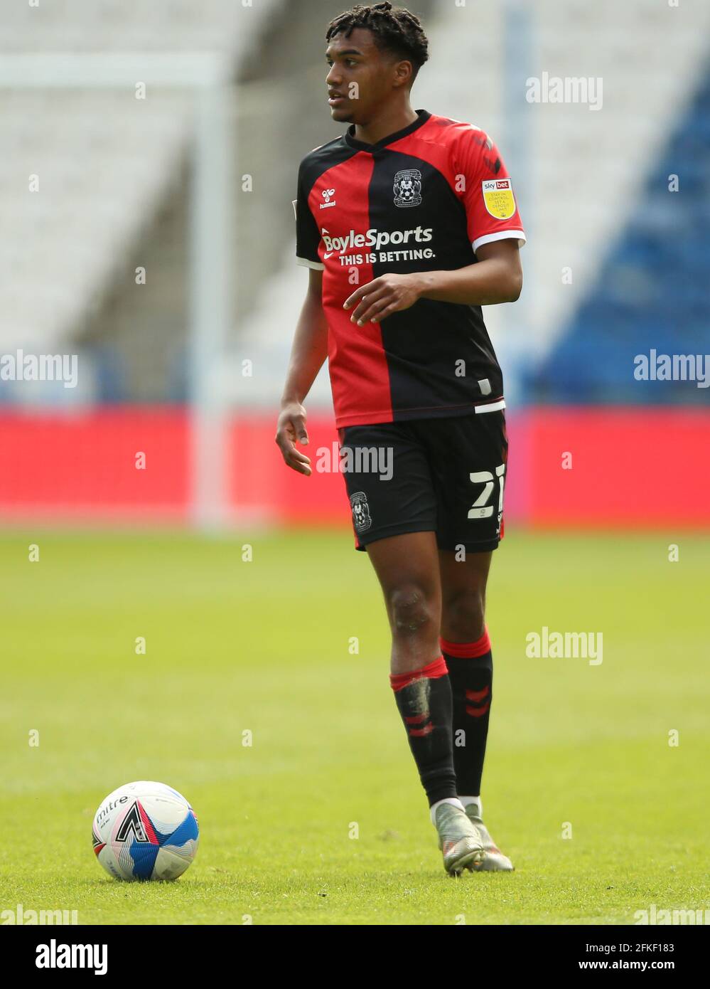 Coventry City's Sam McCallum during the Sky Bet Championship match at ...
