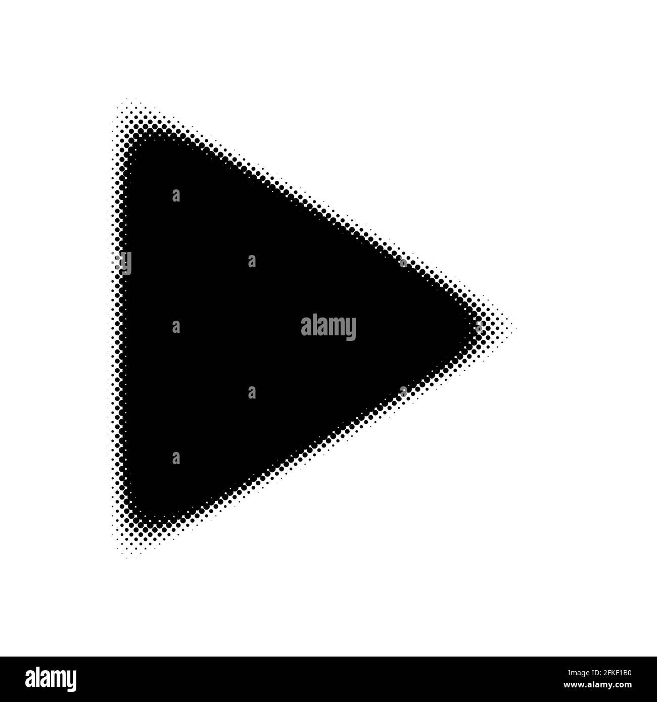 Halftone arrow icon and symbol – Stock vector illustration, Clip-art ...