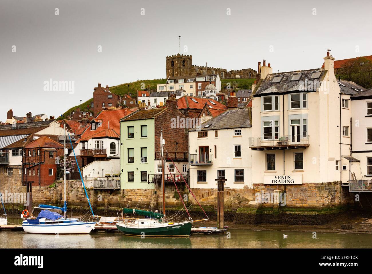 Whitby, a seaside town with quirky streets, shops, Abbey ruins, rich ...