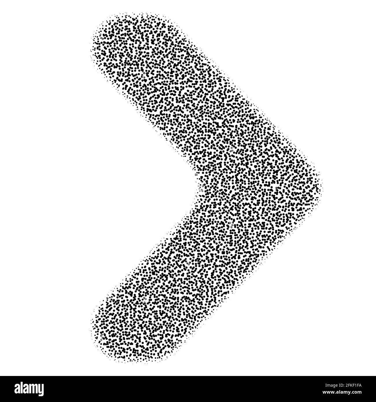 Halftone arrow icon and symbol – Stock vector illustration, Clip-art ...