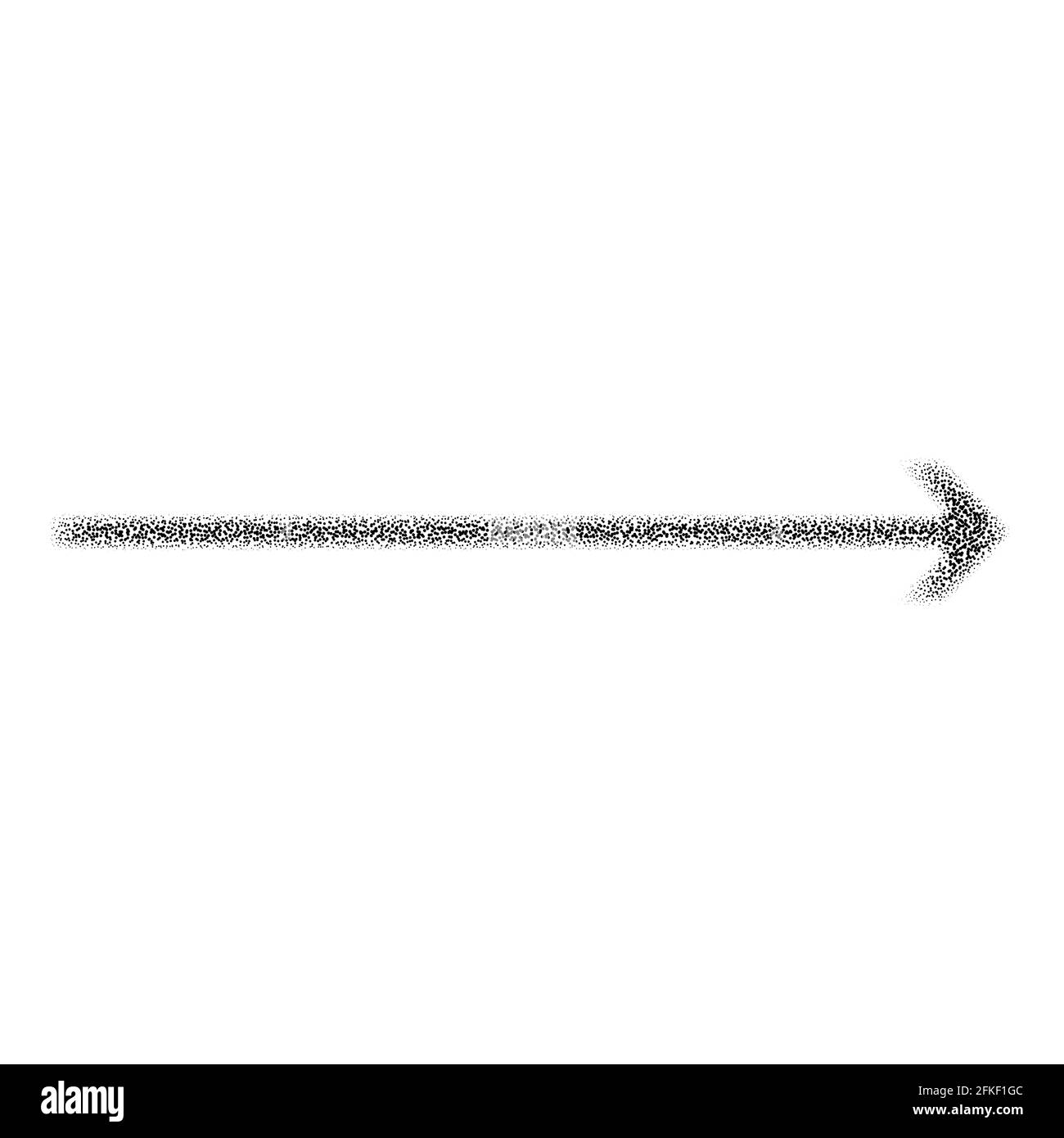 Halftone arrow icon and symbol – Stock vector illustration, Clip-art ...