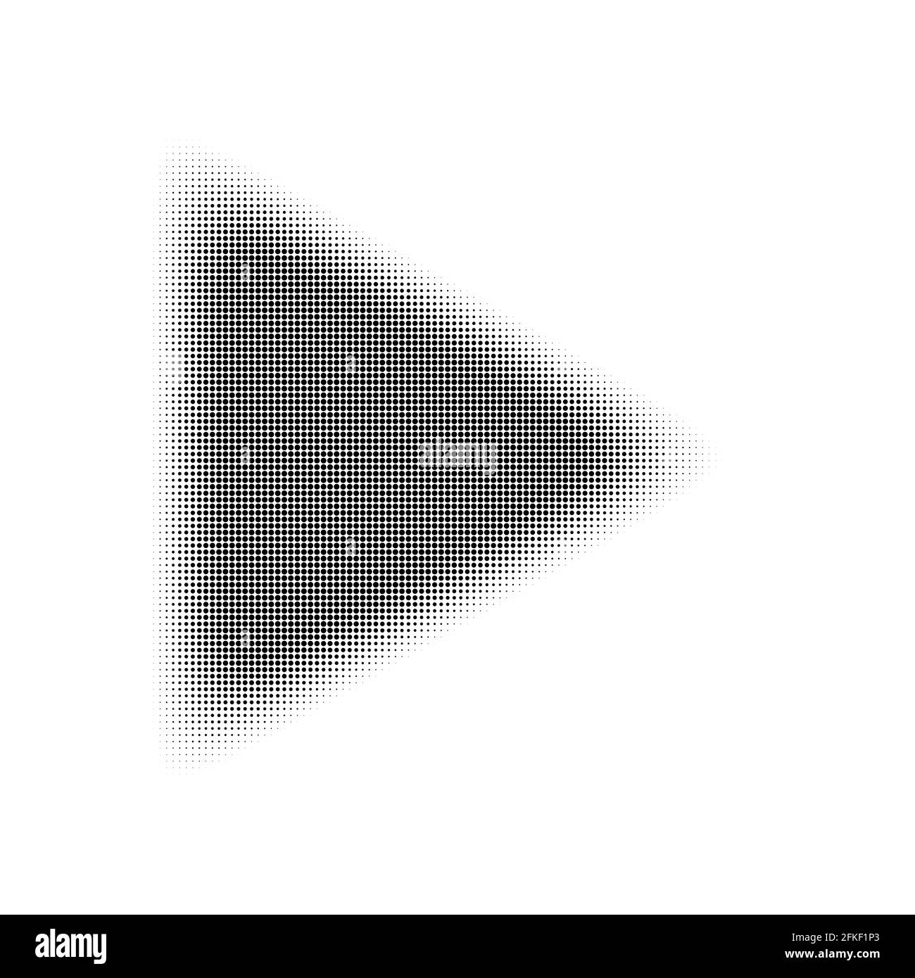 Halftone arrow icon and symbol – Stock vector illustration, Clip-art ...