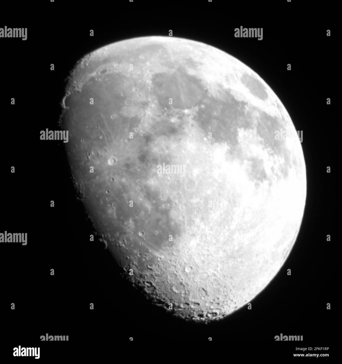 A picture of the moon during spring from town in Italy Stock Photo - Alamy