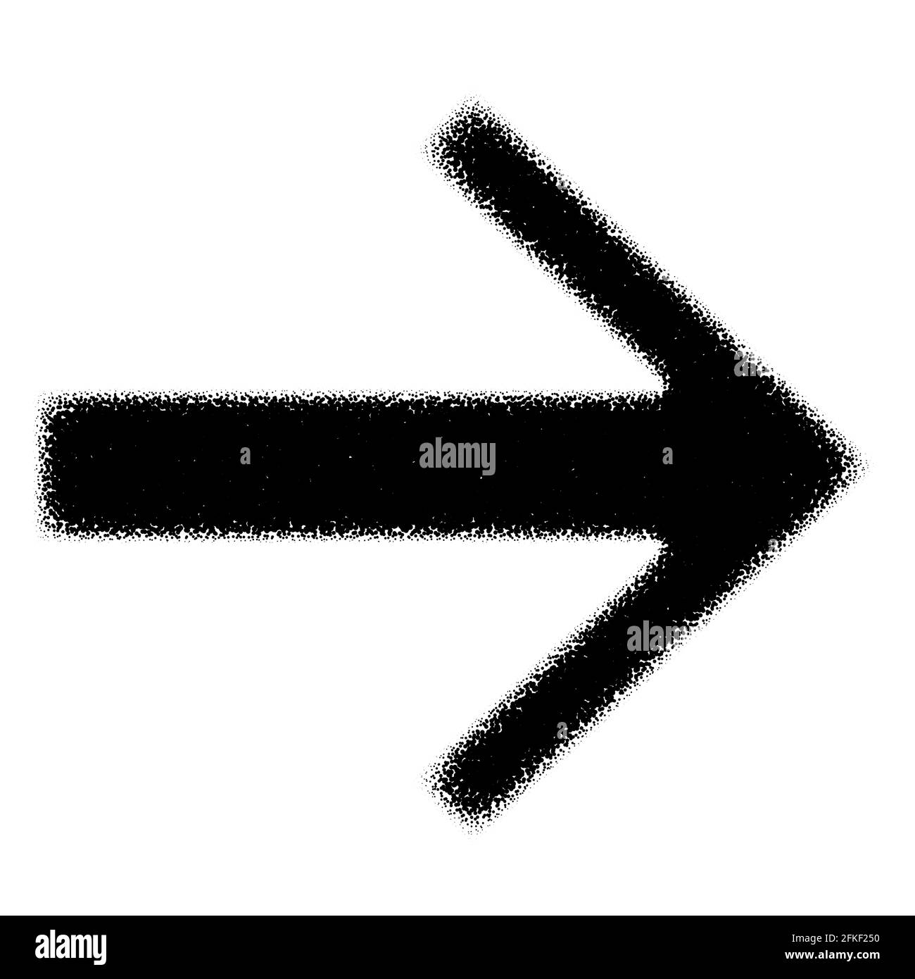 Halftone arrow icon and symbol – Stock vector illustration, Clip-art ...