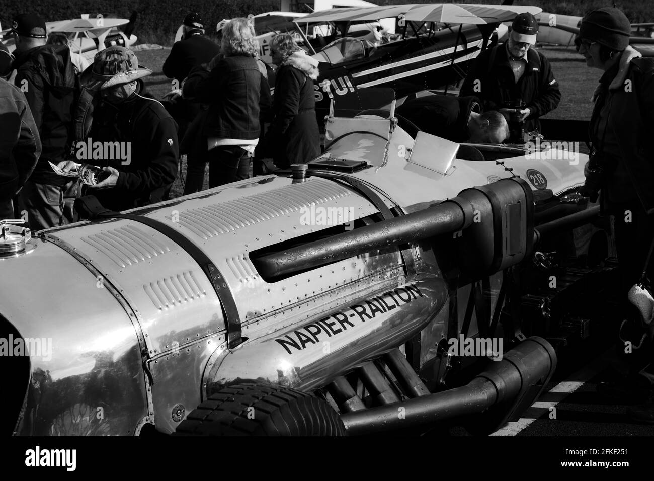 Napier Railton at Shuttleworth Stock Photo - Alamy