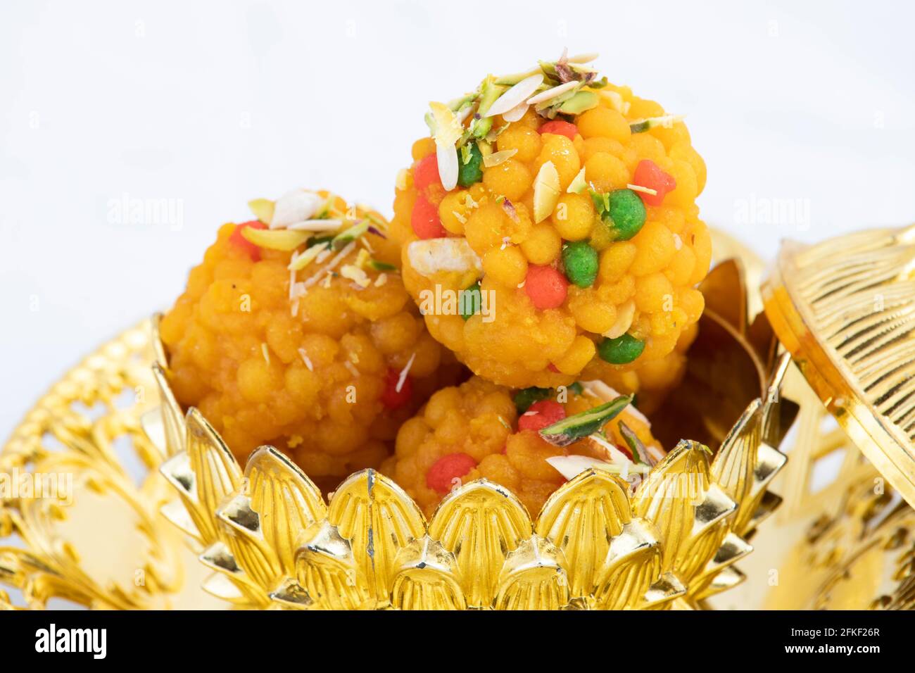 Indian Mithai Jodhpuri Laddu Also Called Boondi Or Bundi Ladoo ...