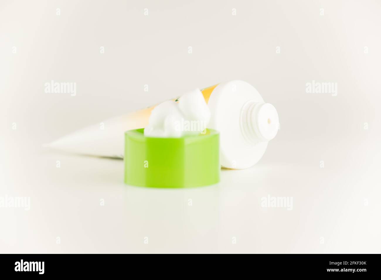 tube with medical cream isolated on a white background Stock Photo - Alamy