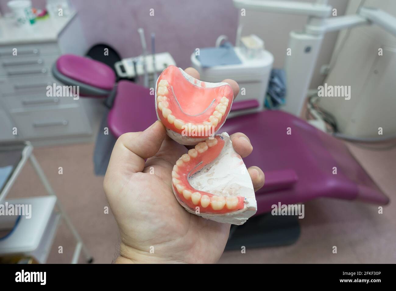 complete removable dental prostheses on gypsum models in the ...