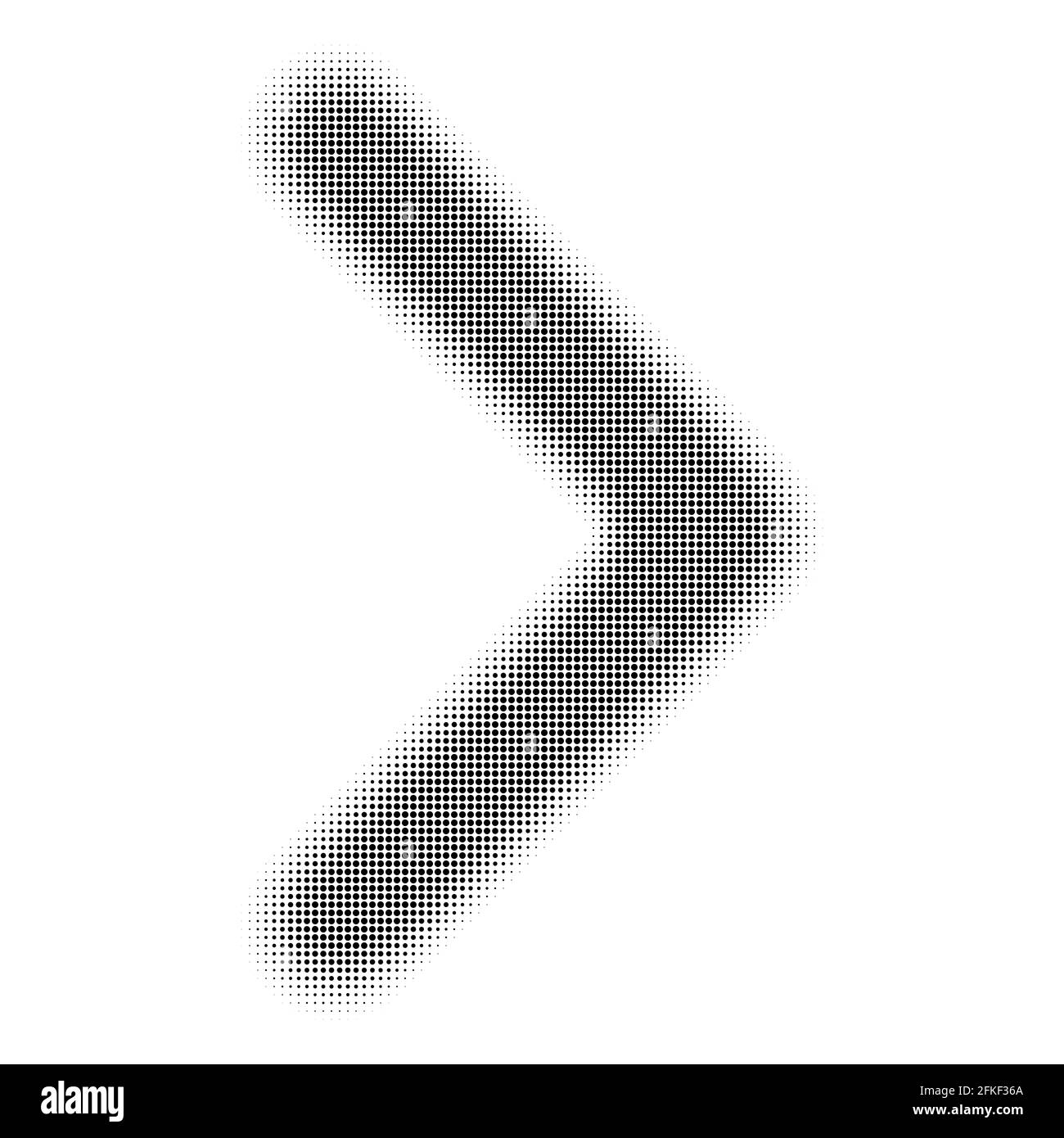 Halftone arrow icon and symbol – Stock vector illustration, Clip-art ...