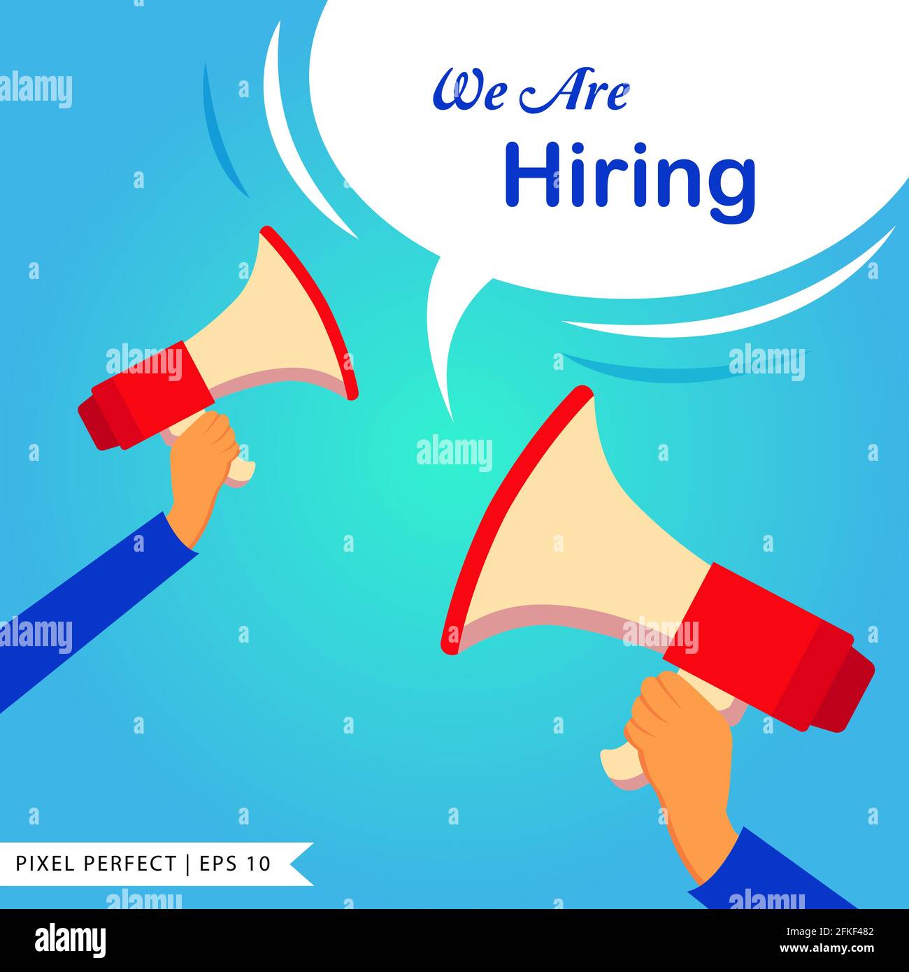 We are Hiring - flyer, poster advertisement for job seekers. Job post ...