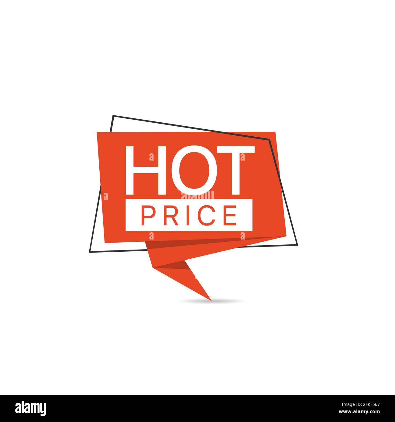 Hot price label sign hi-res stock photography and images - Alamy